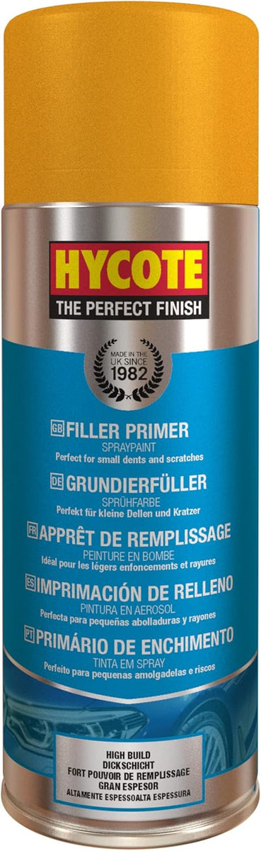 Hycote High Build Aerosol Car Spray Paint, Filler Primer, 400 ml – TGL ...