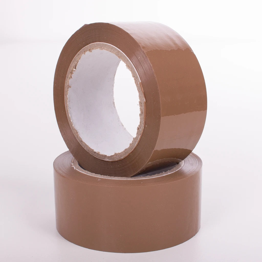 Brown / Buff Packing Tapes Roll - 48mmx66m – TGL Mailing