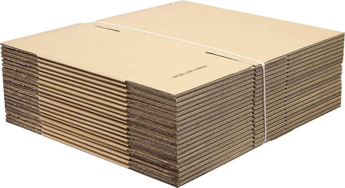 Brown Shipping Cardboard Boxes Postal Pack Mailing Cardboard Small Par ...